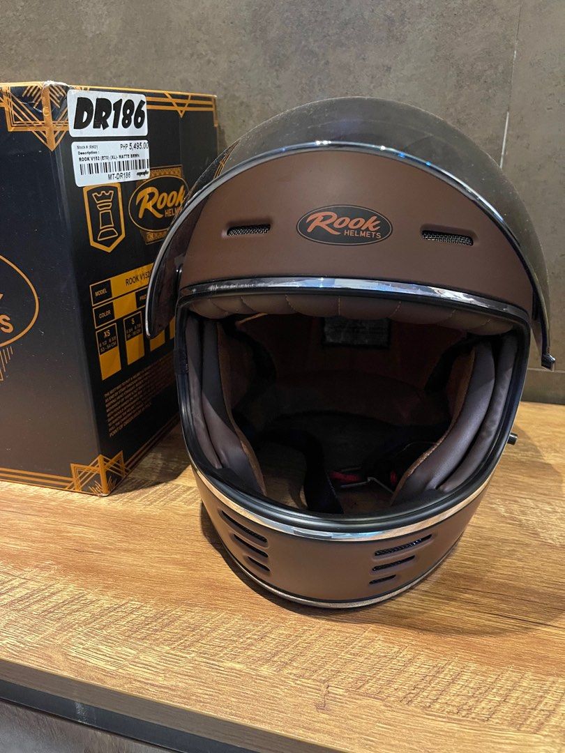 ROOK HELMET (XL), Motorbikes, Motorbike Parts & Accessories, Helmets ...