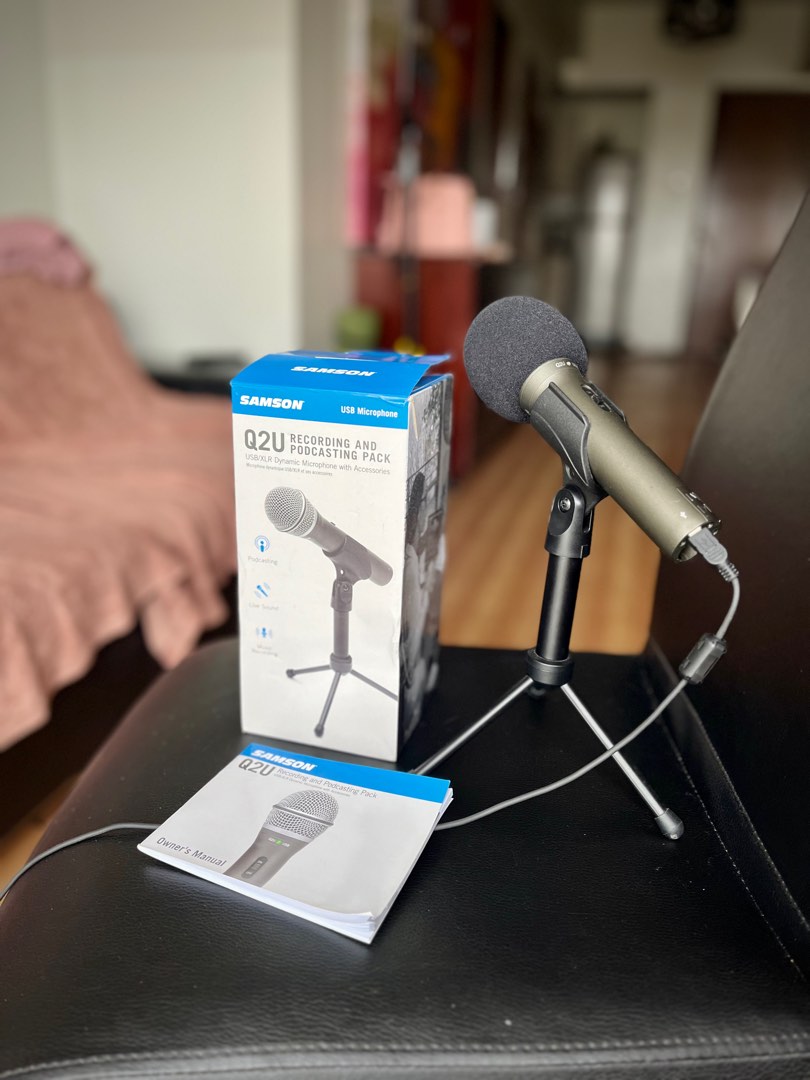 Samson Q2U USB/XLR Dynamic Microphone - in Cebu City, Audio ...