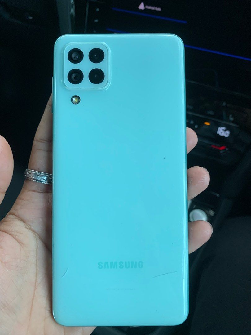 samsung A22 Blue 128 GB, Mobile Phones & Gadgets, Mobile Phones ...