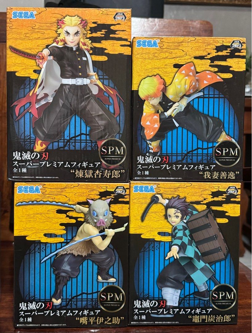 Sega SPM Demon Slayer tanjiro inosuke zenitsu kyojuro, Hobbies & Toys ...