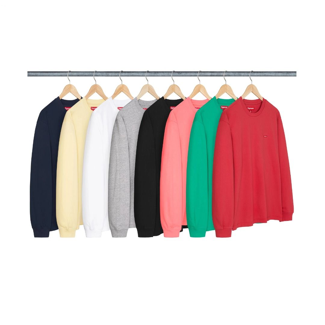 supreme small box long sleeve tee ss 24 week 1 New York, Men's Fashion ...