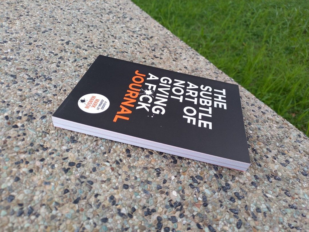 The Subtle Art Of Not Giving A F*ck Journal, Hobbies & Toys, Books ...