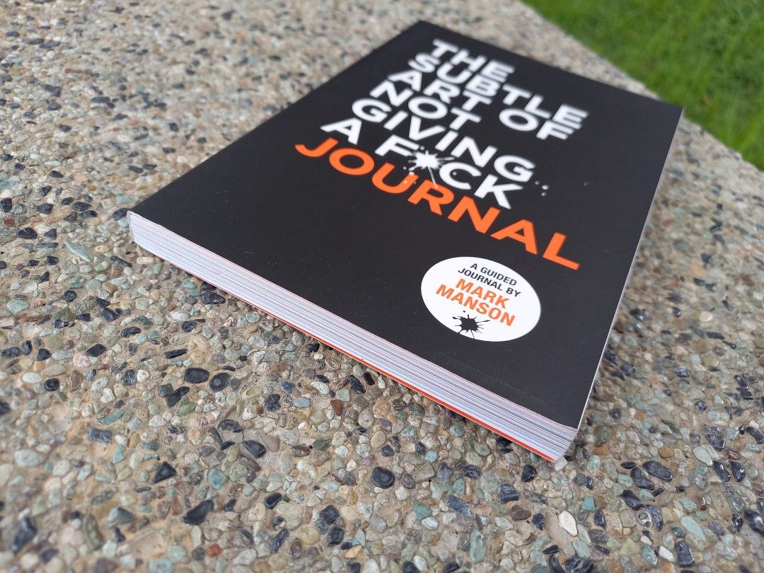 The Subtle Art Of Not Giving A F*ck Journal, Hobbies & Toys, Books ...