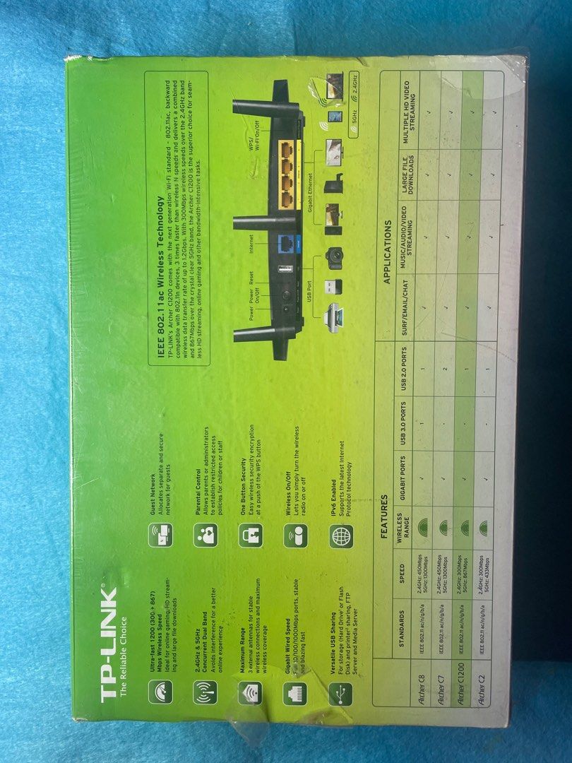 TP Link Wireless Router, Computers & Tech, Parts & Accessories ...