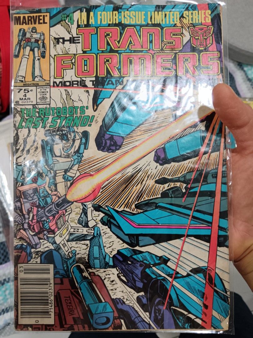 Transformers #4 (1985) reading worn copy HTF rare Marvel US, Hobbies ...