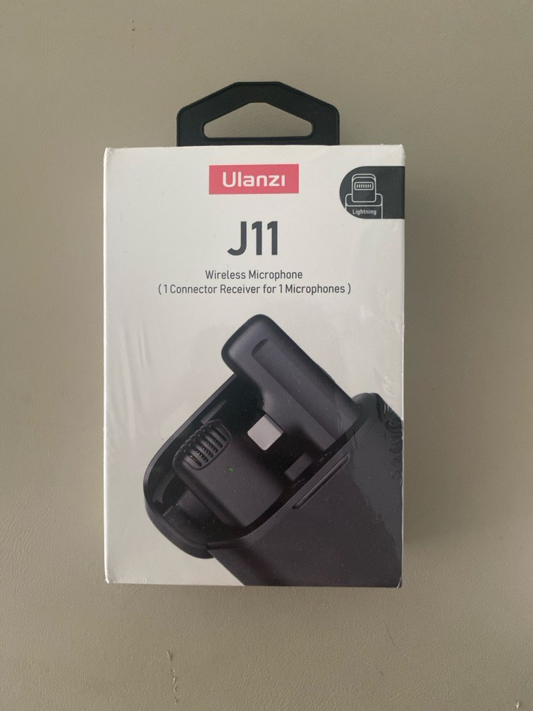 Ulanzi J11 Wireless Microphone, Audio, Microphones on Carousell