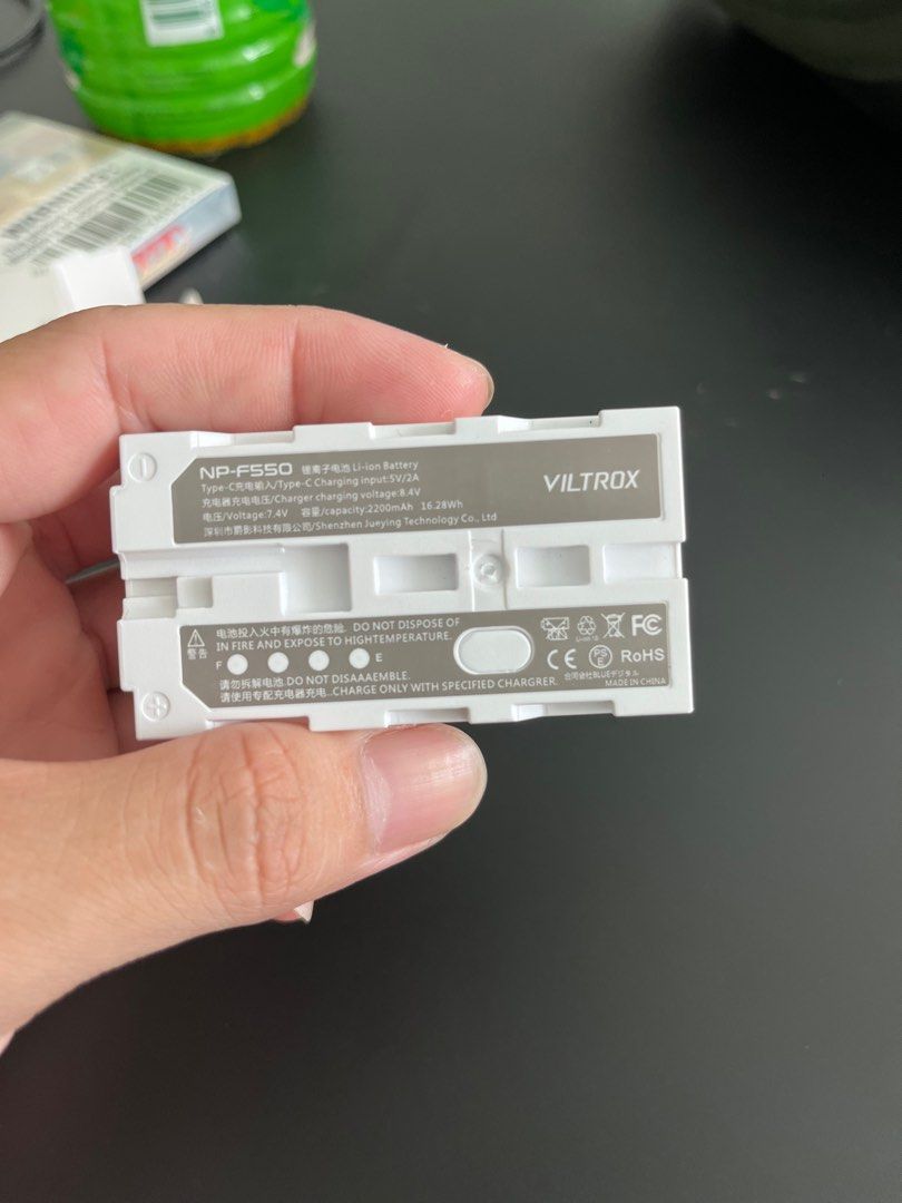 VILTROX NP-F550 BATTERY, Photography, Photography Accessories ...