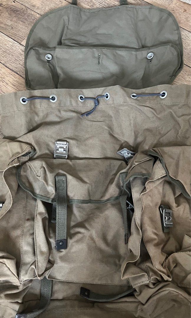 Vintage military rucksack, Hobbies & Toys, Memorabilia & Collectibles ...