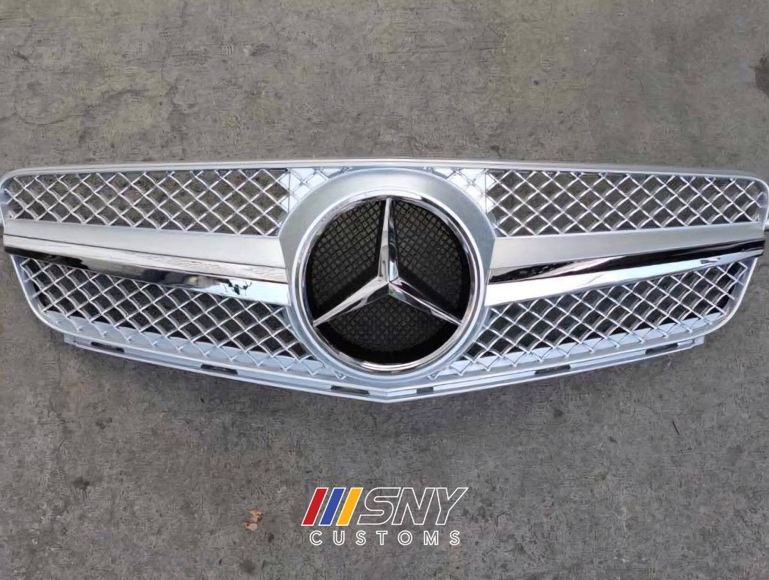 W204 Mercedes amg Benz Grille w202 w212 w208, Car Parts & Accessories ...