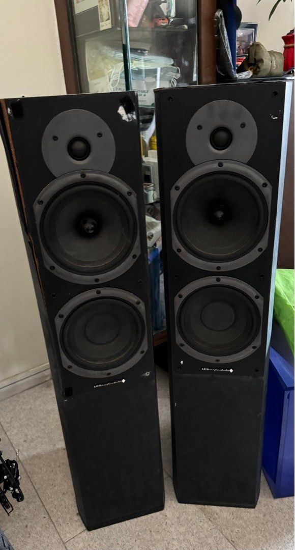 Wharfedale Diamond 9.5 floor standing speakers, Audio, Soundbars ...