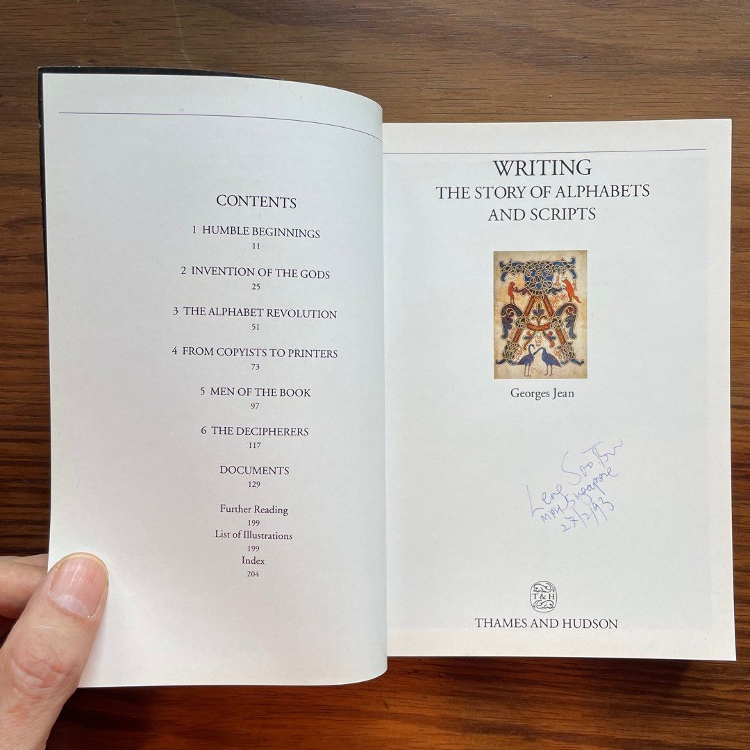 Writing: The Story of Alphabets and Scripts, Hobbies & Toys, Books ...