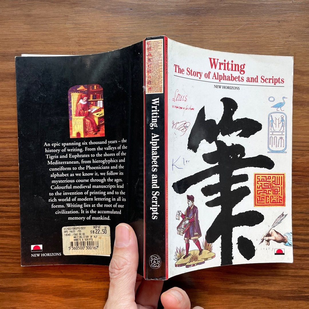 Writing: The Story of Alphabets and Scripts, Hobbies & Toys, Books ...