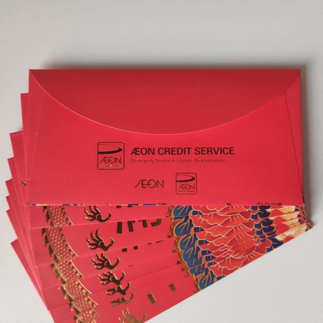 2024 AEON Credit Malaysia Angpow, Hobbies & Toys, Collectibles ...