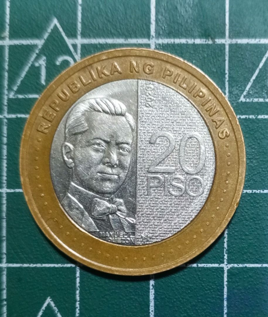 20 Philippine peso error coin, overlapped, Hobbies & Toys, Memorabilia ...