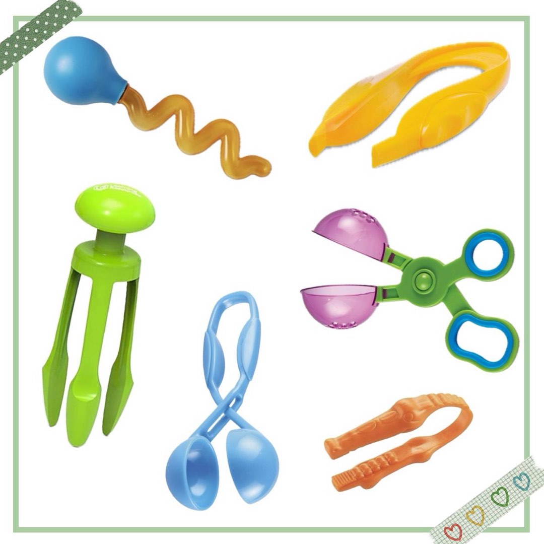 ⭐️熱賣現貨⭐️ Learning Resources fine motor tools 小手肌訓練工具 tweezers scoopers ...