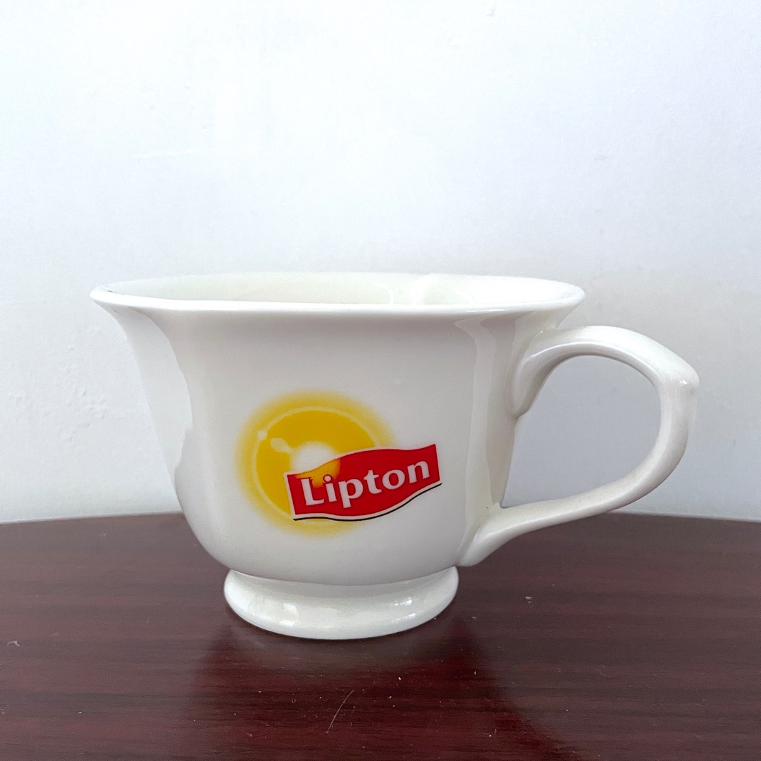 二手 限量 心型 立頓紅茶 lipton 杯子 心型 造型 馬克杯 咖啡杯 飲料杯 全新 紀念 收藏 陶瓷 杯子 茶杯 水杯 陶瓷杯, 家具及居家用品, 廚具和餐具, 餐具和餐具在旋轉拍賣