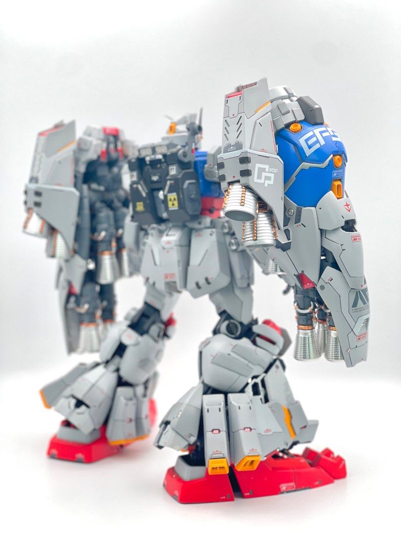 高達 全上色完成品 G-system 1/60 pg gk Gp02 gp01 mg rg hg 144 1/100 Bandai 所羅門 ...