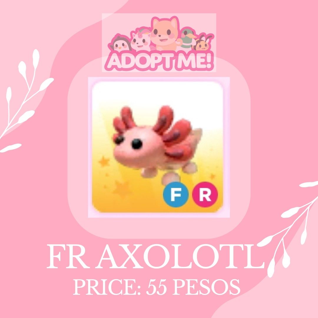 ADOPT ME FR AXOLOTL, Video Gaming, Video Games, Others on Carousell