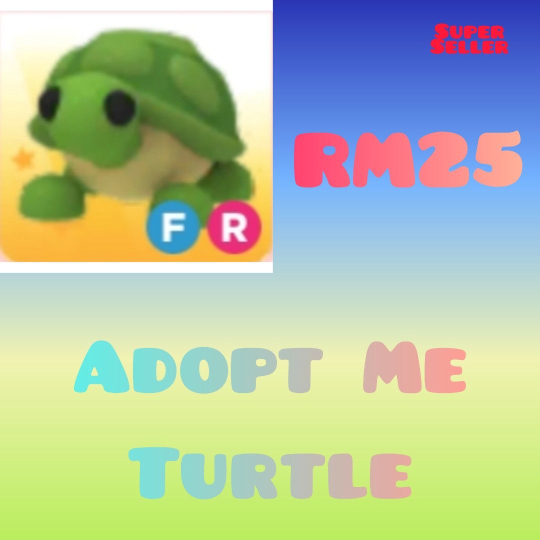 Adopt Me Turtle, Video Gaming, Video Games, Others on Carousell
