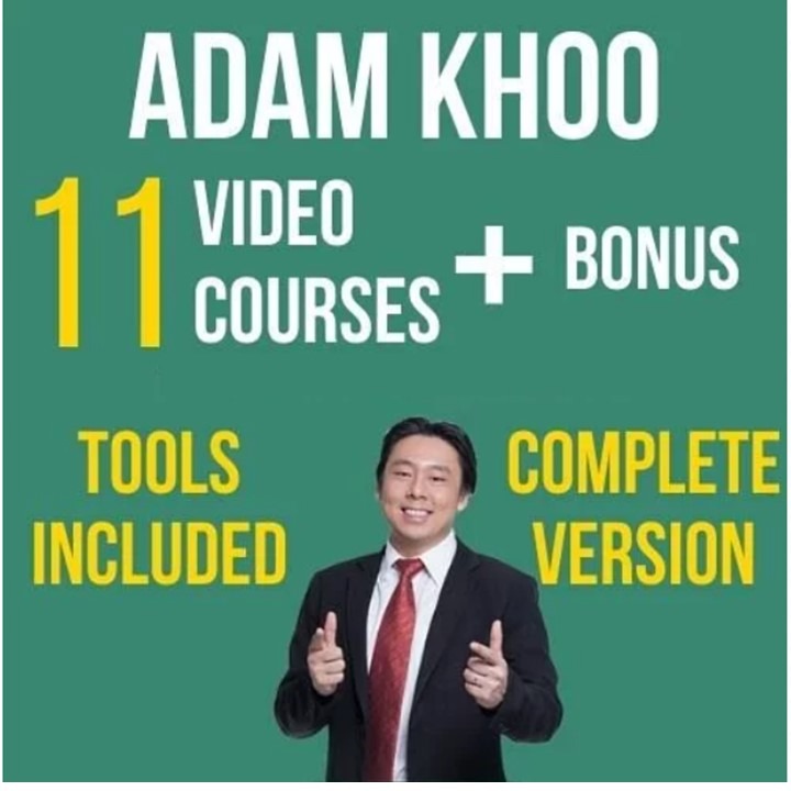 ALL COURSES FULL PACKAGE Adam Khoo Piranha Profits Online Courses ...
