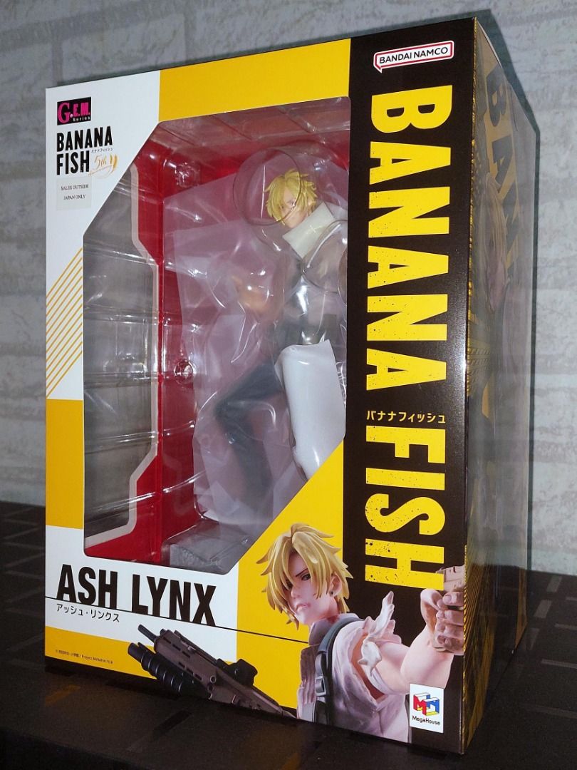 Ash Lynx 5th Anniversary (Banana Fish) G.E.M. by MegaHouse, Hobbies ...
