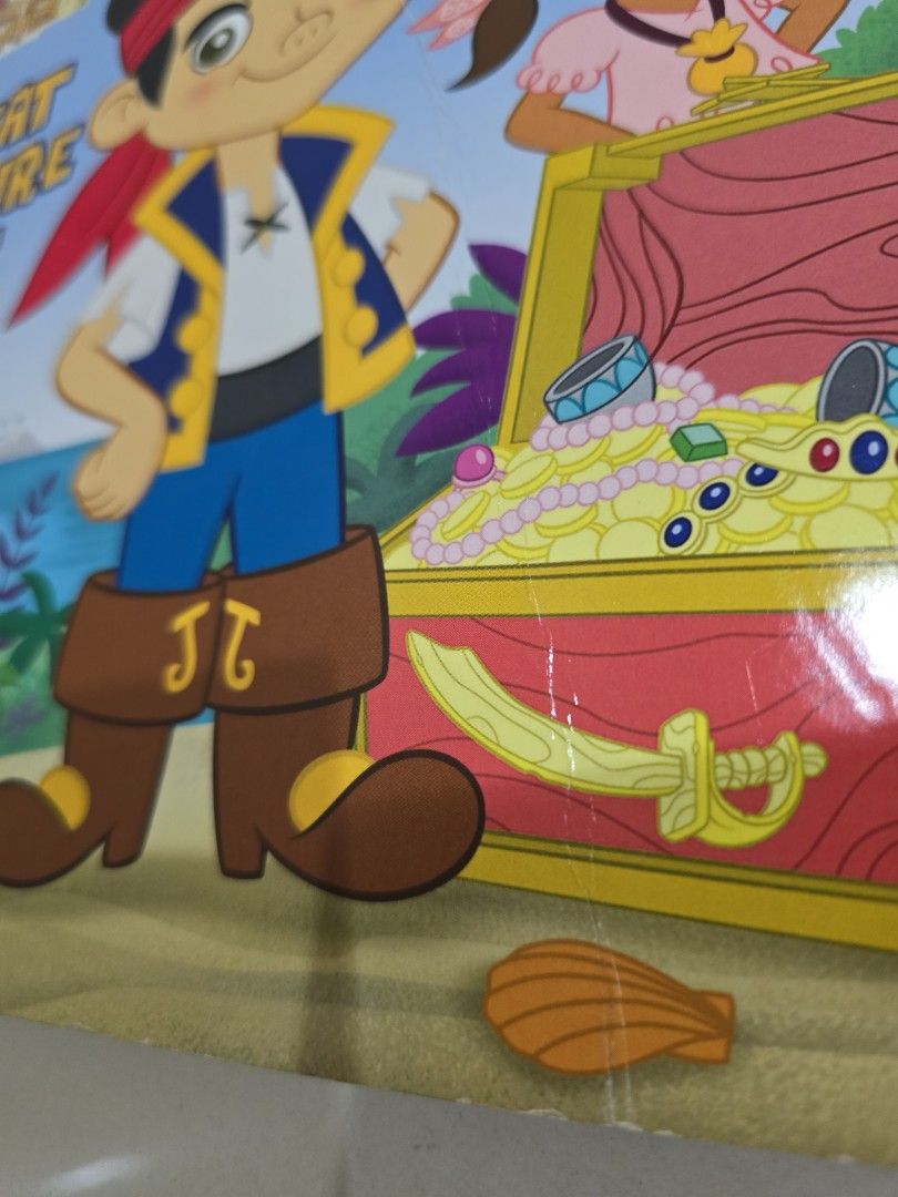 BOOK JAKE PIRATES DISNEY ORIGINAL TEBAL BESAR, Buku & Alat Tulis, Buku ...