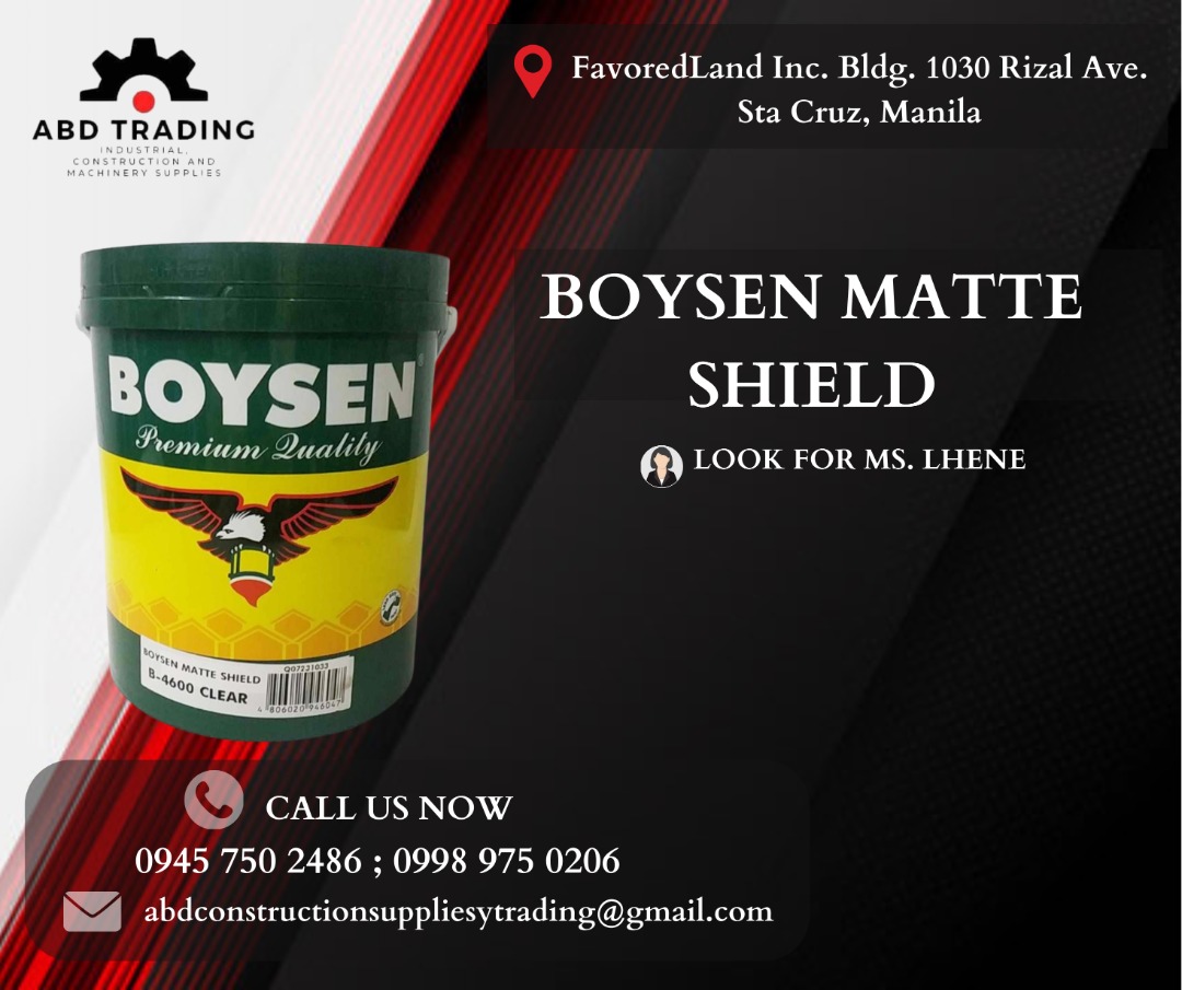 BOYSEN MATTE SHIELD, Commercial & Industrial, Construction Tools ...