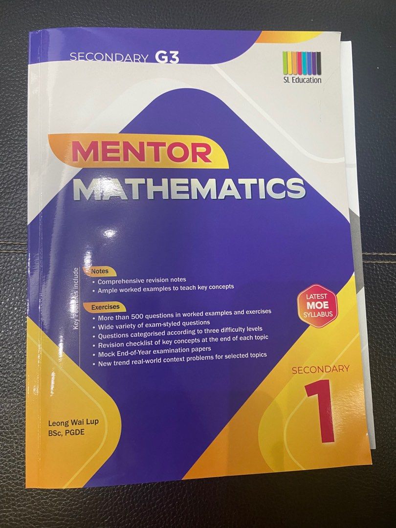Brand New Mentor Mathematics Secondary 1 (G3) , Hobbies & Toys, Books ...
