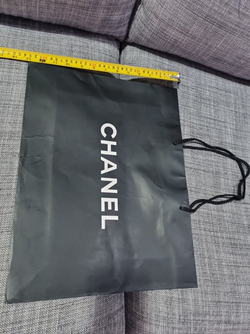 Chanel Paper Bag, Luxury, Bags & Wallets on Carousell