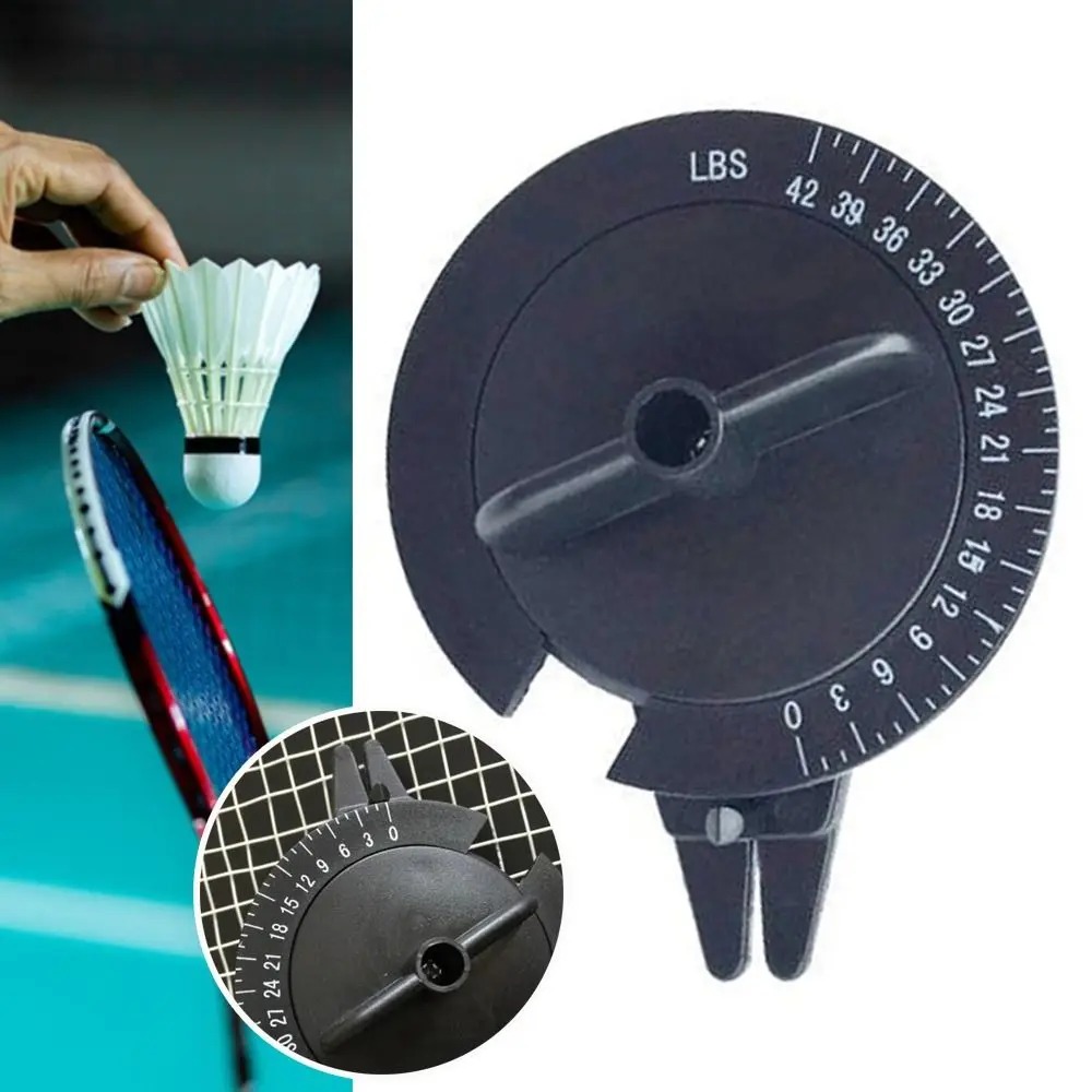 Clear Reading Badminton Racket String Tension Gauge Tennis Racquet ...