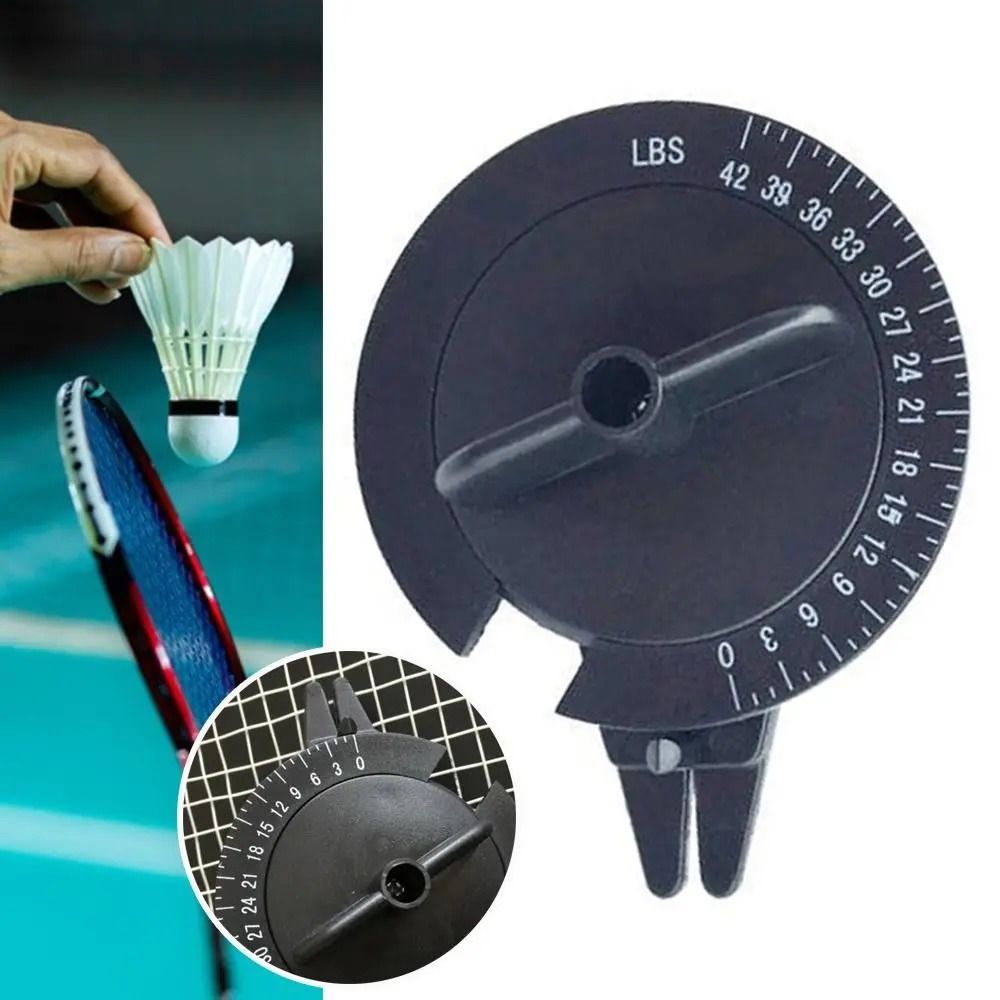 Clear Reading Badminton Racket String Tension Gauge Tennis Racquet ...