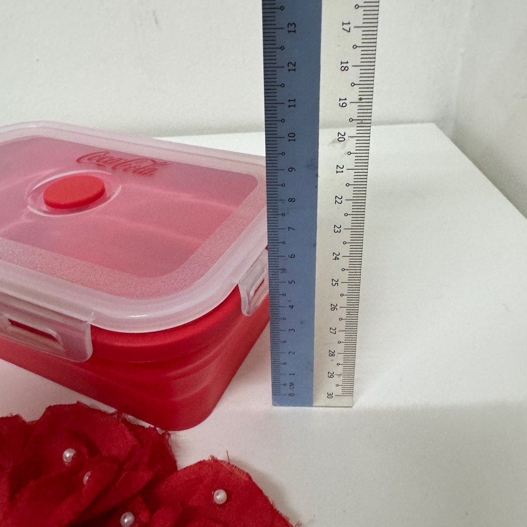 Coca Cola Lunch Box Collapsible Containers Silicone Collapsible Food ...