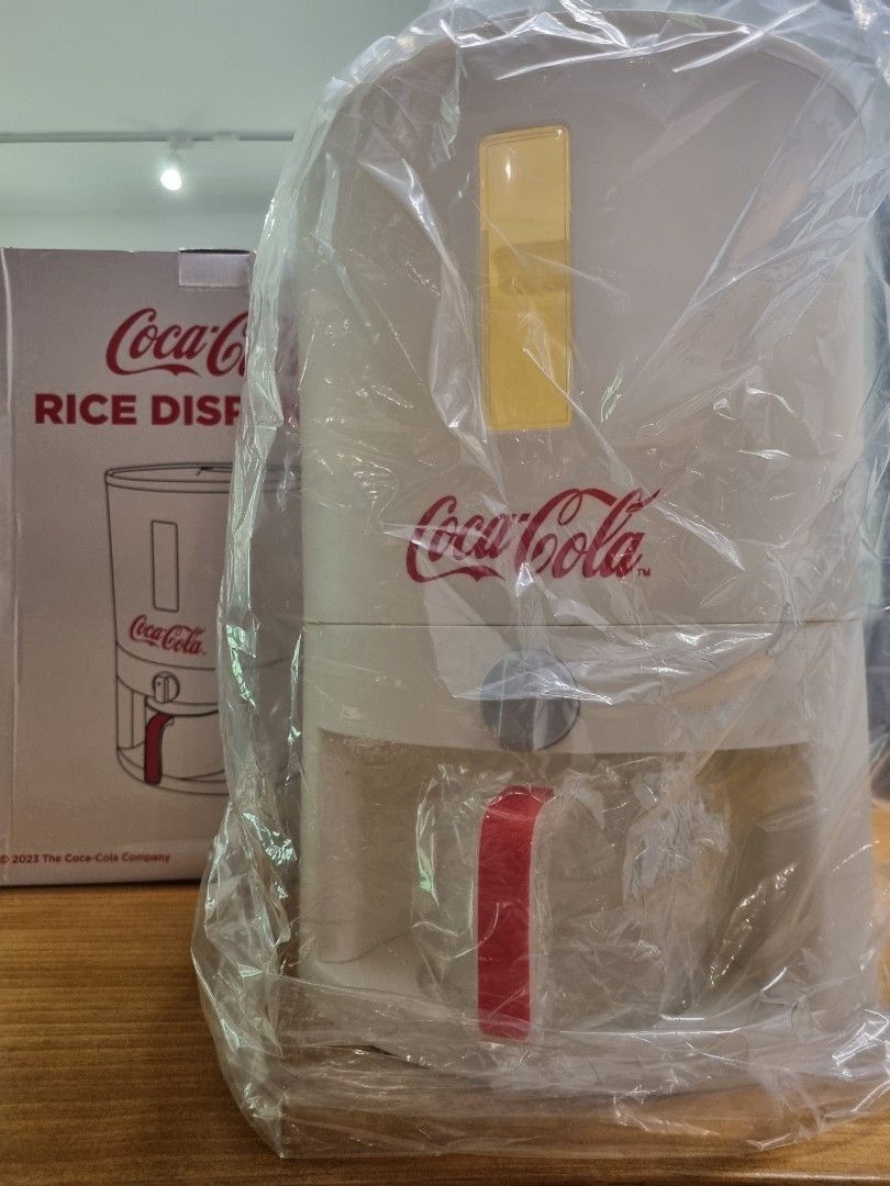 Coca Cola Rice Dispenser (5KG), Furniture & Home Living, Kitchenware ...