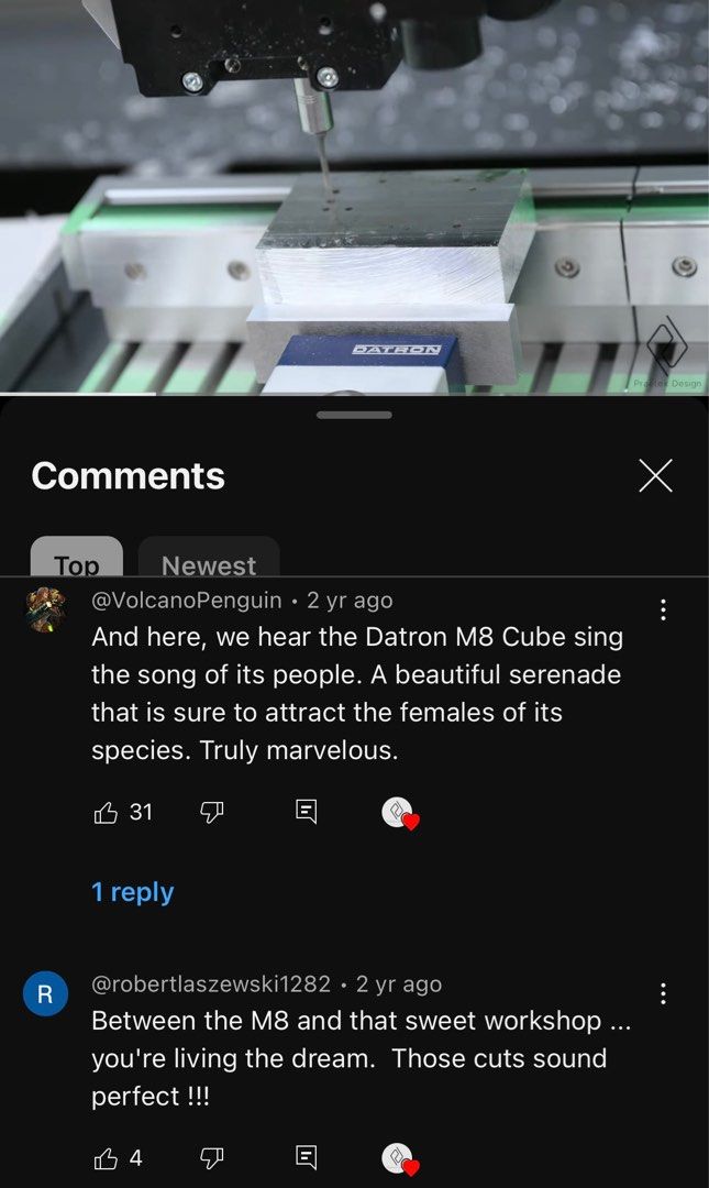 DATRON M8 Cube: CNC Milling Machine, made in Germany on Carousell