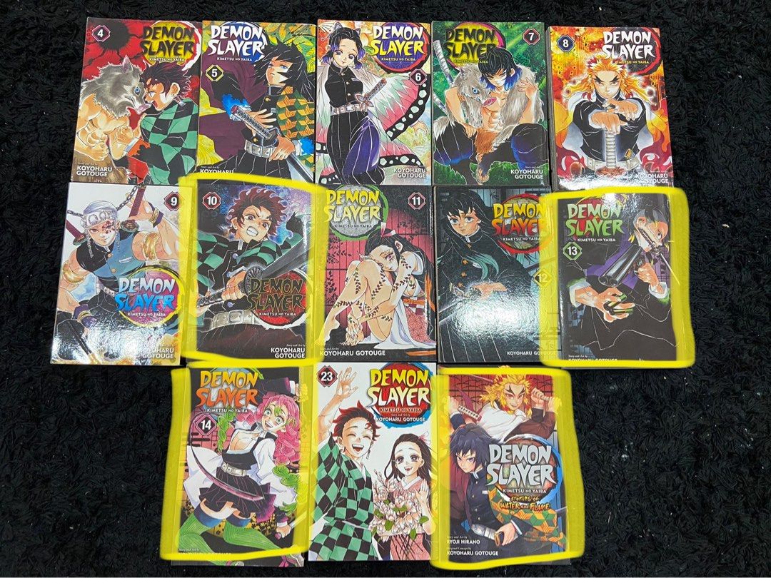Demon Slayer Official Manga (Loose/Bulk) (read desc), Hobbies & Toys ...