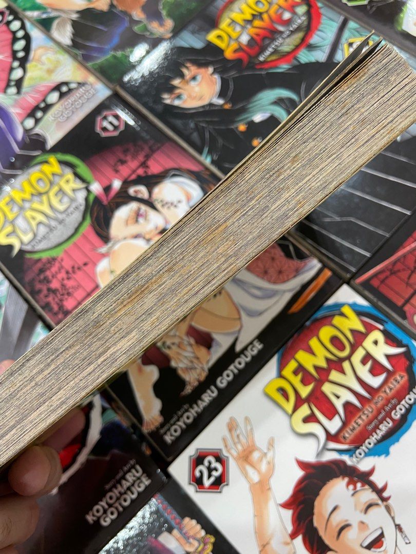 Demon Slayer Official Manga (Loose/Bulk) (read desc), Hobbies & Toys ...