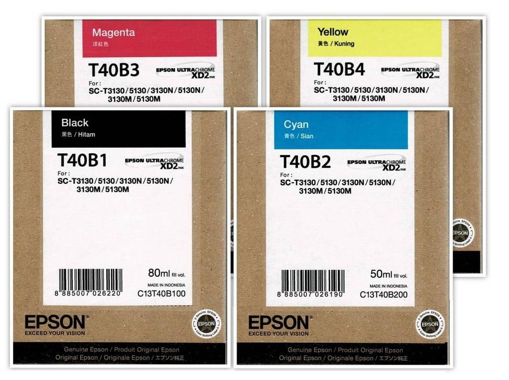 Epson T40A 260ml Cyan ink Cartridge, Computers & Tech, Printers ...