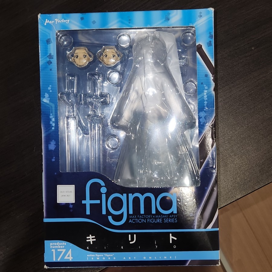 Figma SAO Sword Art Online Kirito BIB, Toys & Collectibles, Mainan di ...