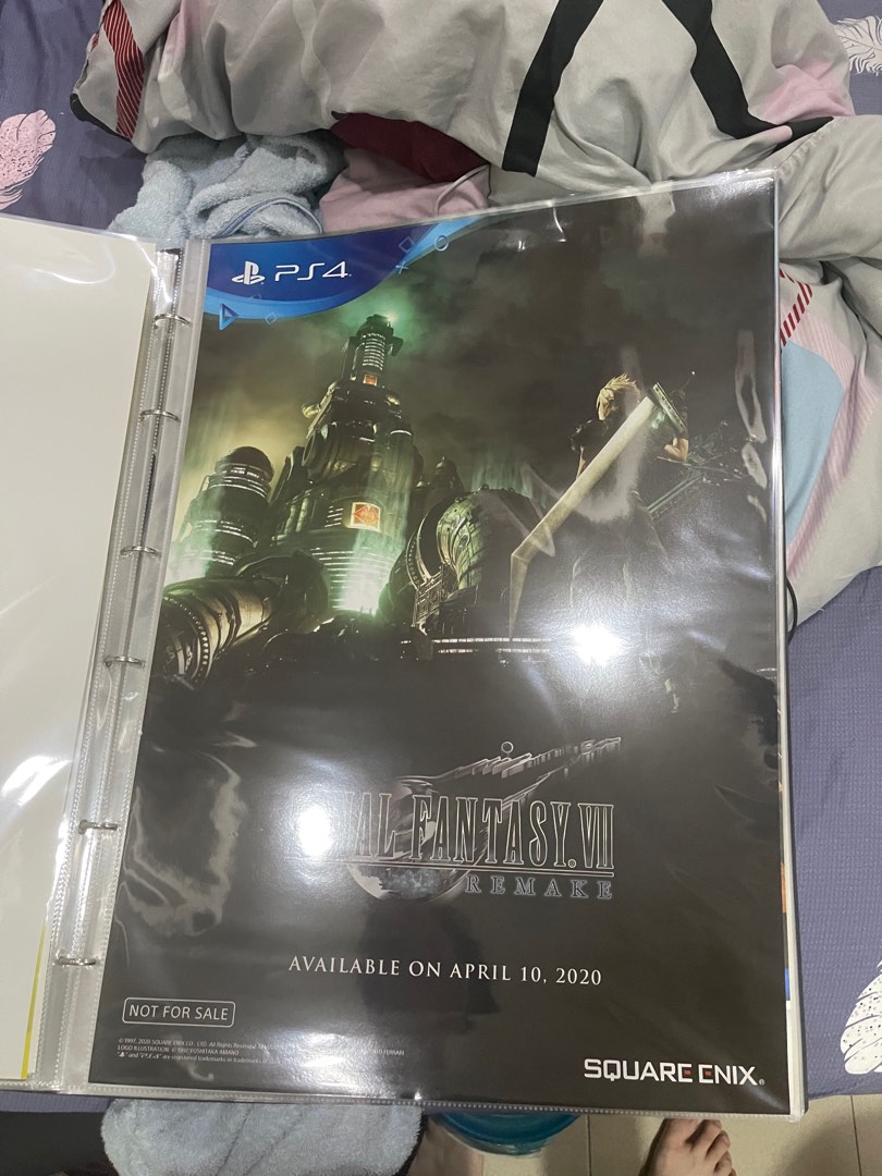 Final Fantasy XII Remake PlayStation Official Poster(Double Side ...