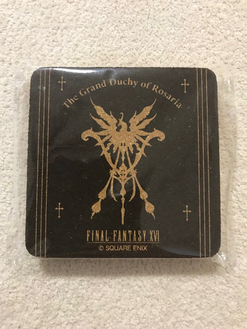 Final Fantasy XVI FF16 Cork Coaster Complete Set, Hobbies & Toys ...