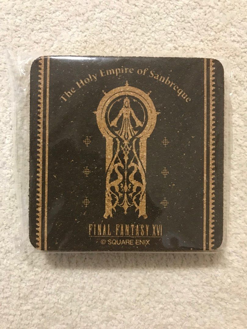 Final Fantasy XVI FF16 Cork Coaster Complete Set, Hobbies & Toys ...