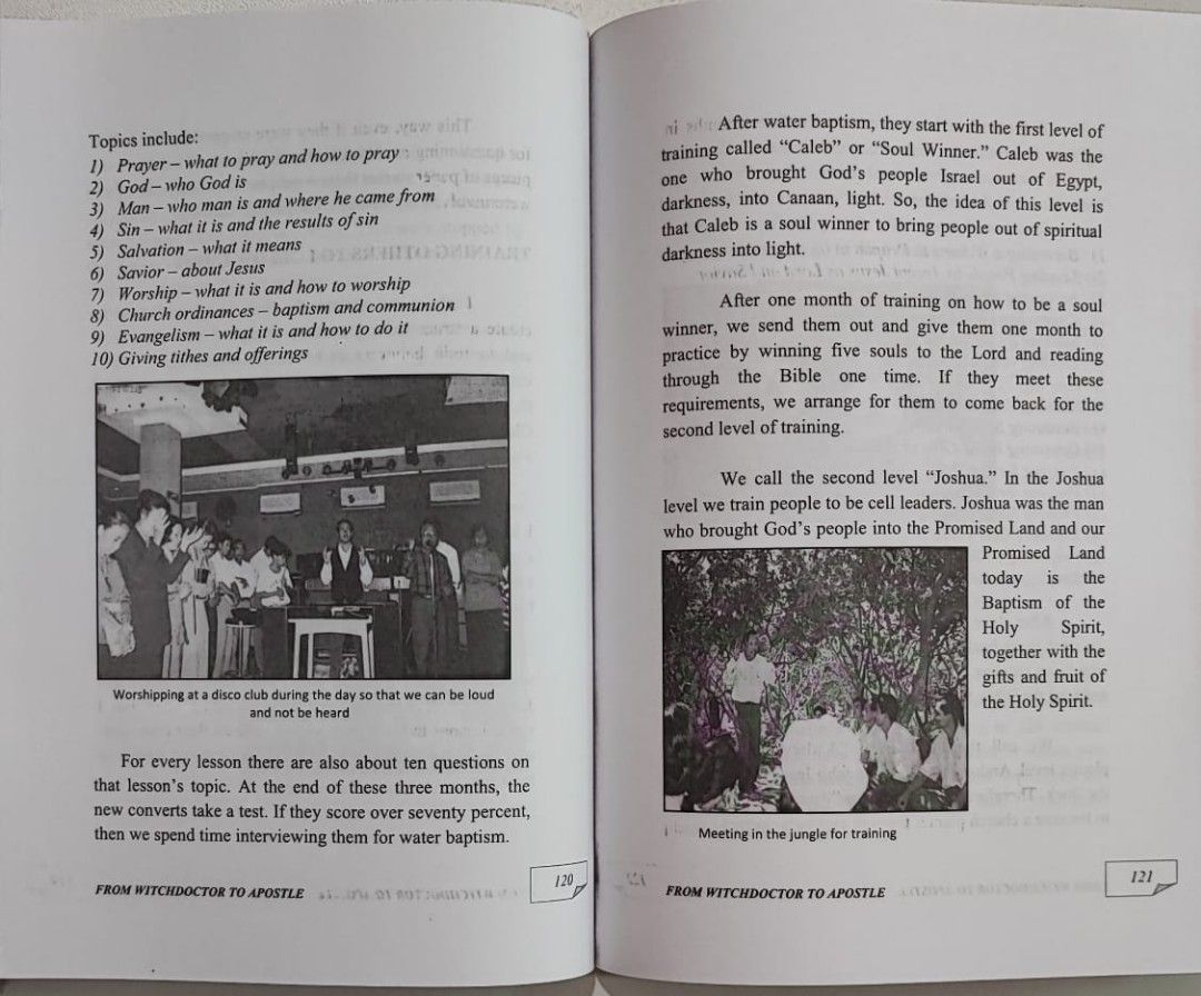 FROM WITCHDOCTOR TO APOSTLE. THE AMAZING STORY OF JESUS CHRIST'S SAVING ...