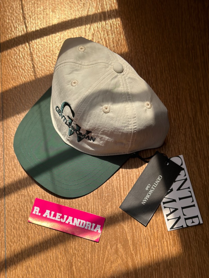 GENTLEWOMAN Art of Memory Cap: Green, Men's Fashion, Watches ...