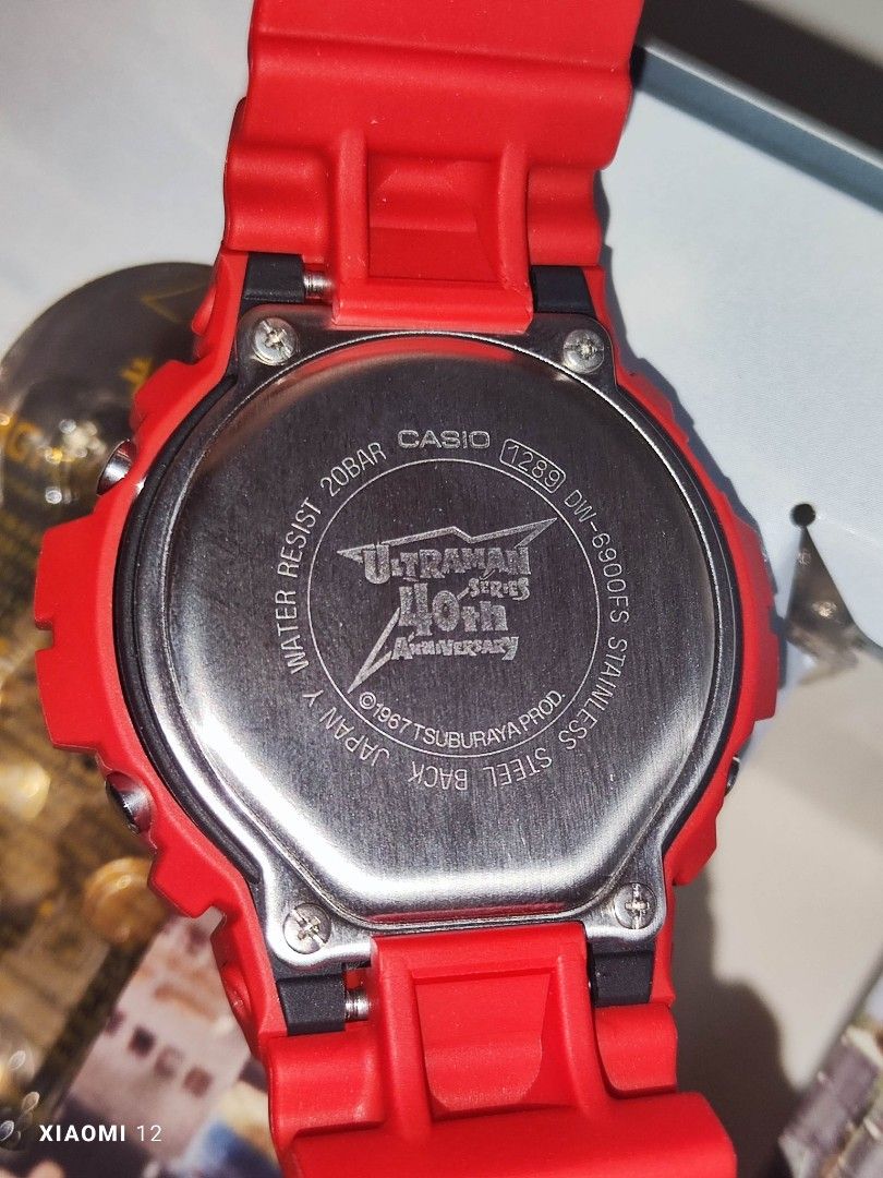 G-Shock Dw-6900 fs Ultraman Ultra Seven 40th Anniversary Limited Rare ...