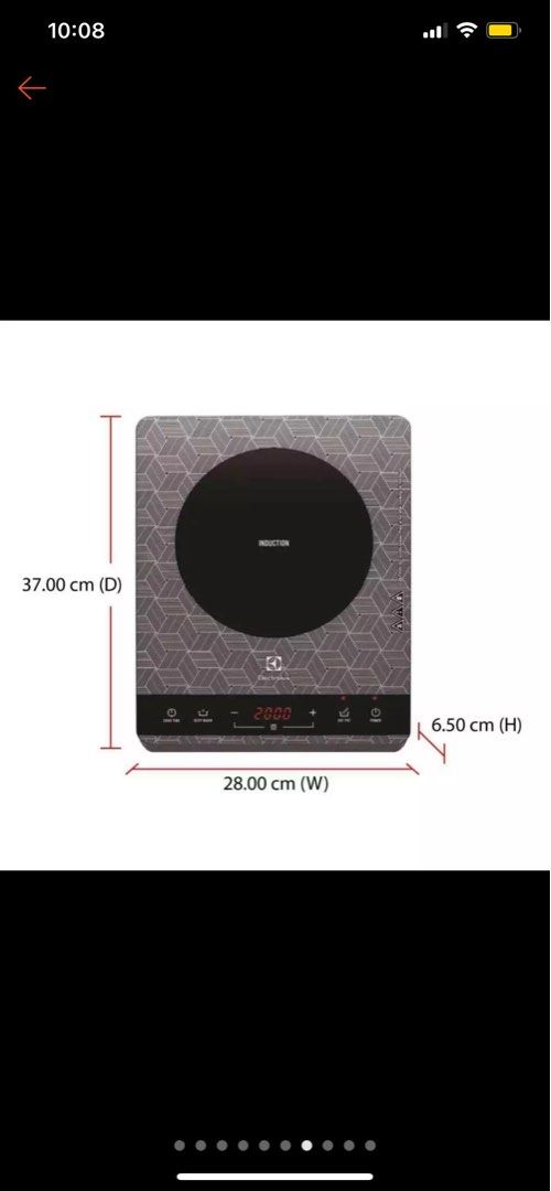 Induction Cooker Electrolux (NEW), TV & Home Appliances, Kitchen ...