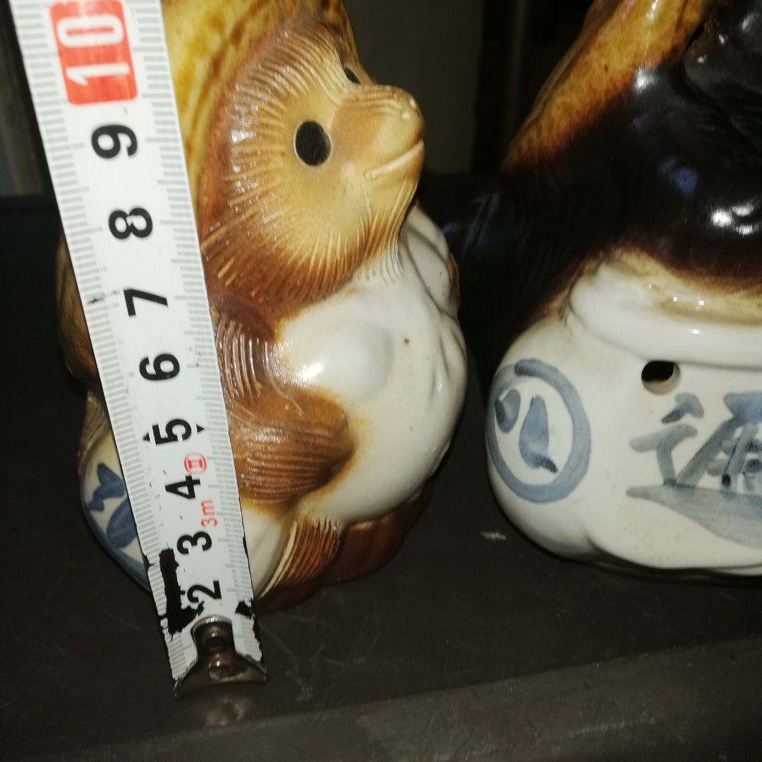 japanese tanuki, ceramic, Hobbies & Toys, Toys & Games on Carousell