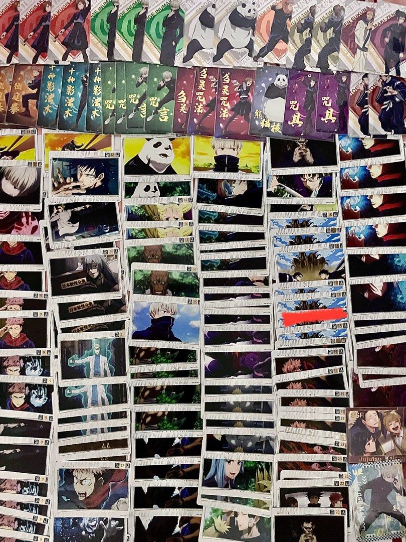 [Authentic] JJK / Jujutsu Kaisen Kayou Cards Set for take all for ...