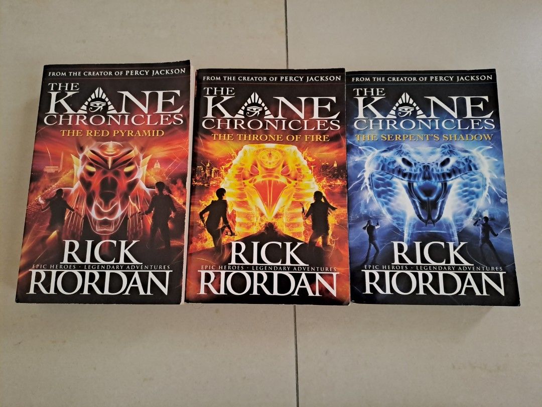 Kane Chronicles (Rick Riordan), Hobbies & Toys, Books & Magazines ...