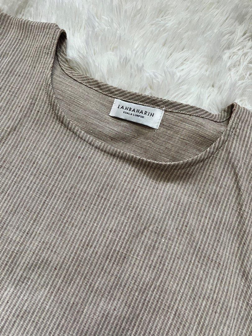 Lan Baharin Baju Kurung, Women's Fashion, Muslimah Fashion, Baju Kurung ...