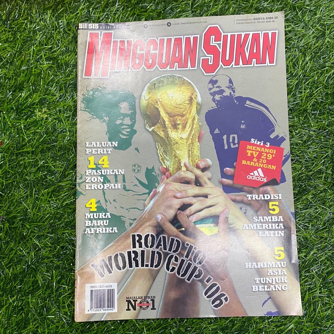 Majalah mingguan sukan edisi khas 515, Hobbies & Toys, Books ...